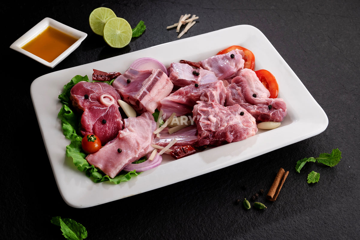 Mutton Curry Cut Raw 500g – ARY's Deli