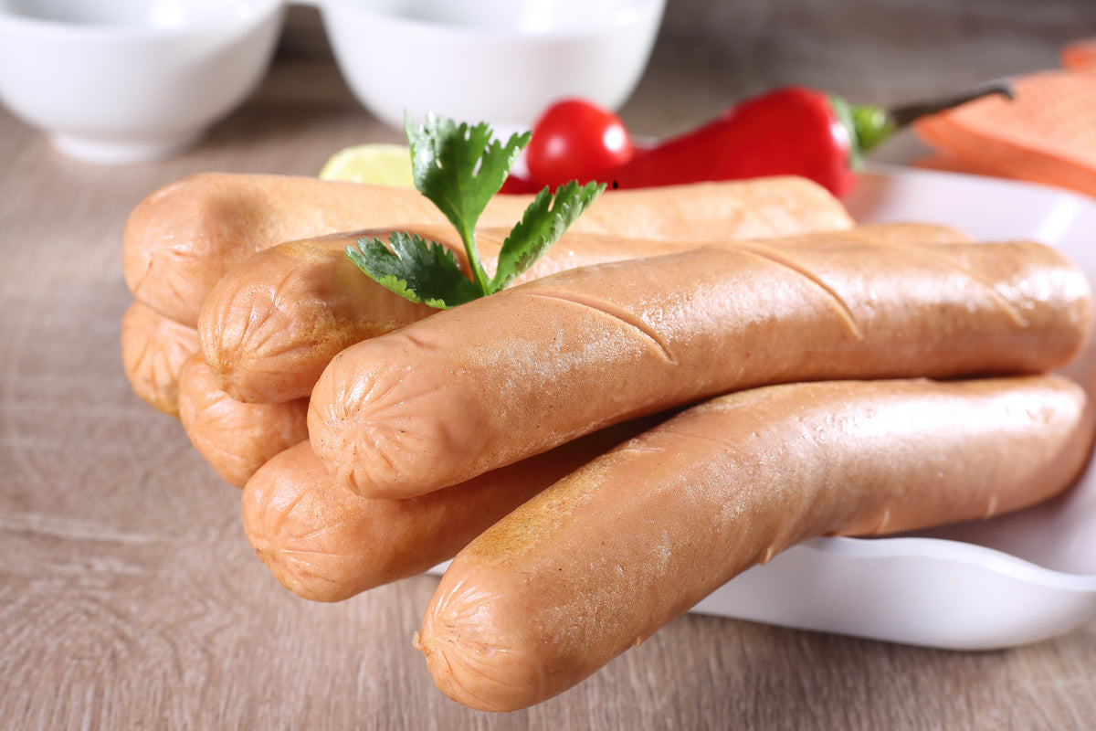Jumbo Chicken Frankfurters 500g / 6 pcs – ARY's Deli